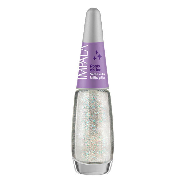 Esmalte Impala Cuidados Especiais Verniz com Partículas Radiantes Ponto ...
