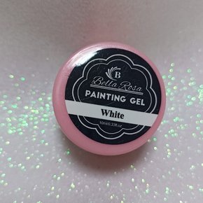 Gel Paint Bella Rosa Branco - white - Atacadão da Manicure
